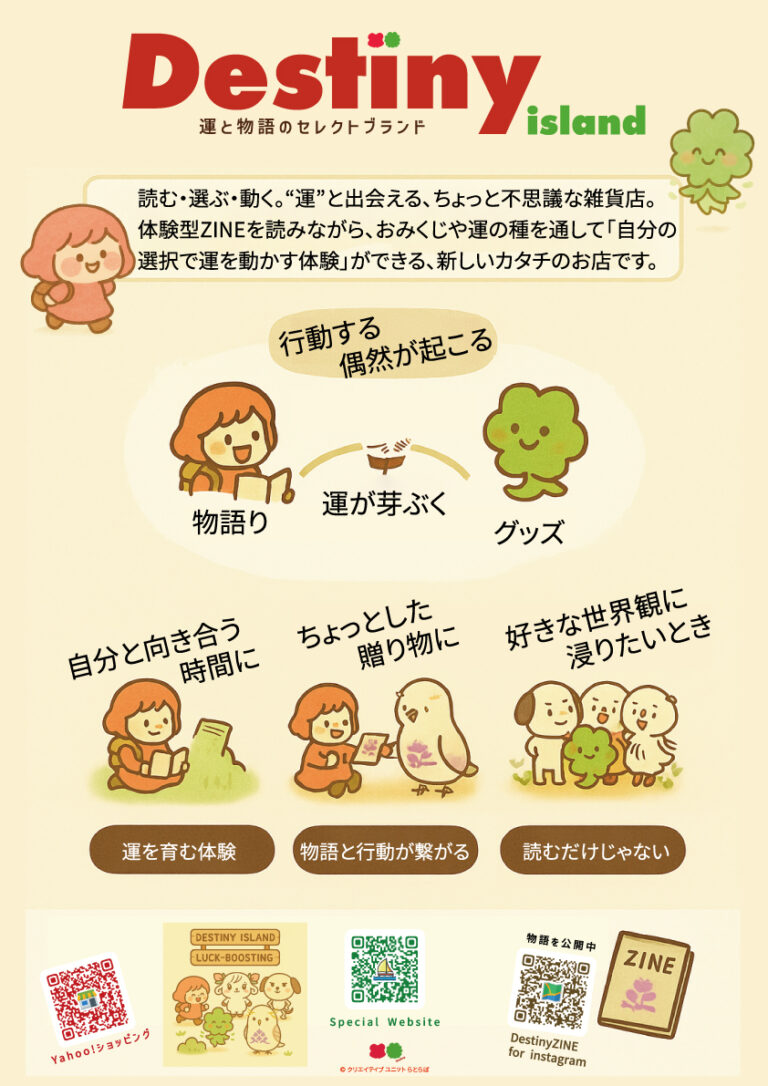 Destiny island - もっと強運へ Destiny